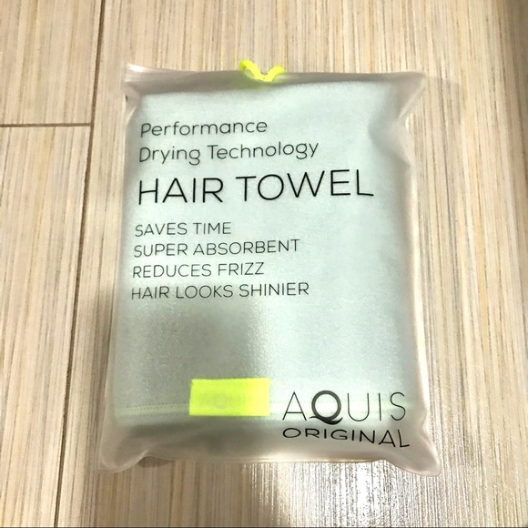 Aquis | Hair | Aquis Original Hair Towel 939 Mint | Poshmark